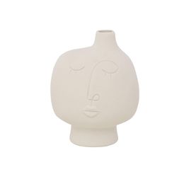 Boltze Vase "Face" in Creme - (H)20 cm - 10% | Kerzen-vasen