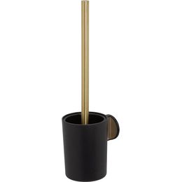 Tiger WC-Garnitur "Tune" in Schwarz/ Gold - (B)9,6 x (H)38,2 cm - 37% | Badezimmer-accessoires