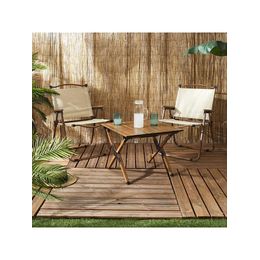 Garden Spirit Gartenstuhl in Beige - (B)55 x (H)77 x (T)36 cm - 58% | Garten-moebel