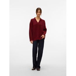 V&eacute;ro Moda Vero Moda Pullover in Bordeaux - 42% | Gr&ouml;&szlig;e S | Damen-pullover-cardigans