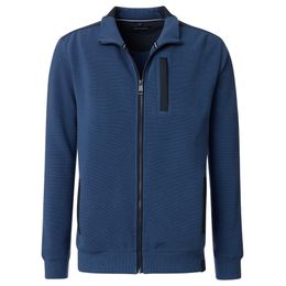 Casamoda Sweatjacke 'Basic' Herren Gr&ouml;&szlig;e XXL blau