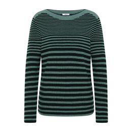 Cecil Pullover Damen Gr&ouml;&szlig;e S gr&uuml;n / schwarz
