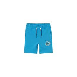 name it Shorts 'Dalovan' Jungen Gr&ouml;&szlig;e 134 pastellblau / hellblau / schwarz / offwhite