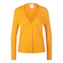 Madeleine Mode Madeleine Strickjacke Damen Gr&ouml;&szlig;e S/M orange