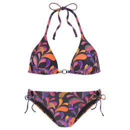 Vivance Bikini Damen Gr&ouml;&szlig;e XXS lila / orange / pink / schwarz