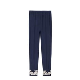 Intimissimi Pyjamahose 'Pretty Flowers' Damen Gr&ouml;&szlig;e M blau / wei&szlig; Winterkleid