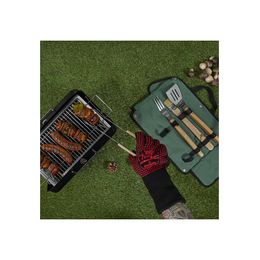 Garden Spirit Grillhandschuh in Rot/ Schwarz - 43% | Grills