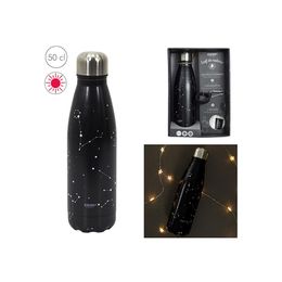 COOK CONCEPT Edelstahl-Isolierflasche in Schwarz - 500 ml - 59% | Damen-outdoor-ausruestung
