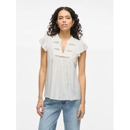 Vila Bluse in Wei&szlig; - 50% | Gr&ouml;&szlig;e 38 | Damen-blusen