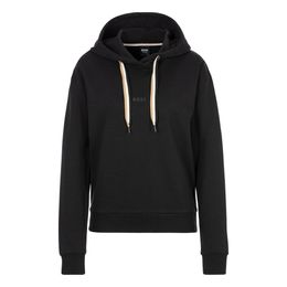 BOSS Sweatshirt Damen Gr&ouml;&szlig;e XXL cappuccino / schwarz / wei&szlig;