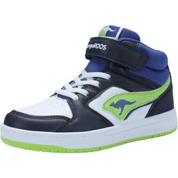 Kangaroos Sneaker Jungen Gr&ouml;&szlig;e 31 blau / limette / wei&szlig;
