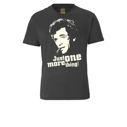 logoshirt T-Shirt 'Columbo - Just One More Thing' Damen Gr&ouml;&szlig;e S dunkelgrau
