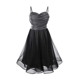 G.O.L. FINEST COLLECTION Kleid in Schwarz/ Silber - 49% | Gr&ouml;&szlig;e 146 | Kinderkleider