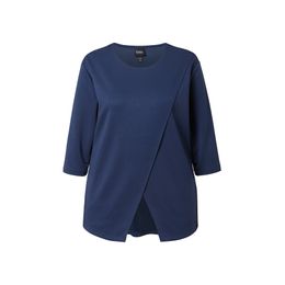 Ulla Popken Sweatshirt Damen Gr&ouml;&szlig;e M/L navy