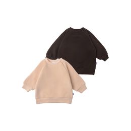 Liliput Sweatshirt Jungen Gr&ouml;&szlig;e 86/92 beige / braun