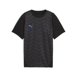 Puma Funktionsshirt Jungen Gr&ouml;&szlig;e 176 blau / grau / schwarz