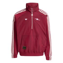 adidas originals Jacke 'Arsenal Terrace Icons' Herren Gr&ouml;&szlig;e XS karminrot / wei&szlig;