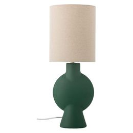 Bloomingville LED-Tischleuchte "Sergio" in Creme/ Gr&uuml;n - (H)55 cm - 56% | Tischleuchten