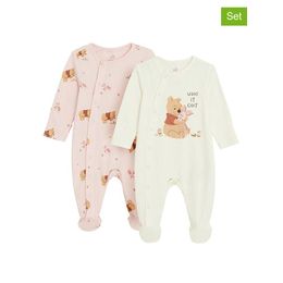 COOL CLUB 2er-Set: Strampler in Creme/ Rosa - 36% | Gr&ouml;&szlig;e 74 | Strampler