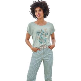 Heine Shirt in T&uuml;rkis - 68% | Gr&ouml;&szlig;e 38 | Damen-tops