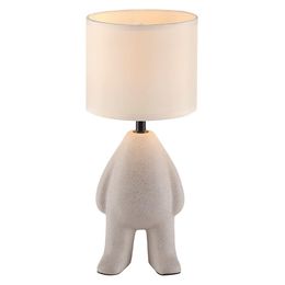 Just Light Tischleuchte "Ted" in Beige - (H)38 x &Oslash; 16 cm - 13% | Tischleuchten