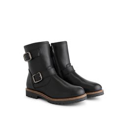 TRAVELIN' Leder-Boots "Skellerup" in Schwarz - 81% | Gr&ouml;&szlig;e 40 | Damen-stiefel