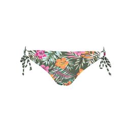 Venice Beach Bikini-Hose in Oliv/ Orange - 74% | Gr&ouml;&szlig;e 40 | Damen-bademode