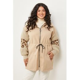 Curvy Lady Parka in Beige - 71% | Gr&ouml;&szlig;e 44/46 | Damenjacken