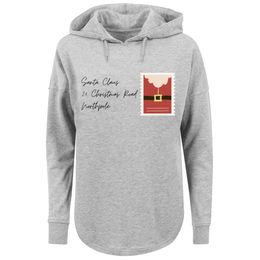 F4NT4STIC Sweatshirt 'Santa Letter Weihnachten' Damen Gr&ouml;&szlig;e XL graumeliert / mischfarben