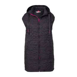 Angel of Style Weste Damen Gr&ouml;&szlig;e 8XL pink / schwarz