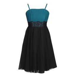 New G.O.L Ballkleid in Petrol/ Schwarz - 49% | Gr&ouml;&szlig;e 176 | Kinderkleider