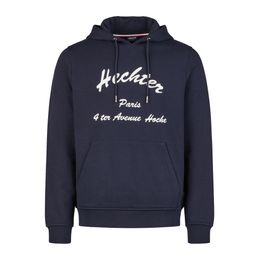 HECHTER PARIS Sweatshirt Herren Gr&ouml;&szlig;e M dunkelblau / wei&szlig;
