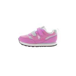 U.S. Polo Assn. Sneaker 'NOBIK012K/5NH3' Jungen Gr&ouml;&szlig;e 36 hellgrau / fuchsia