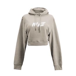 Manufaktur13 Sweatshirt 'Crop Hoodie' Damen Gr&ouml;&szlig;e XS stone