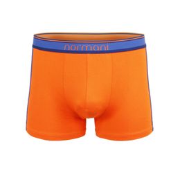 Normani Boxershorts Herren Gr&ouml;&szlig;e L blau / orange