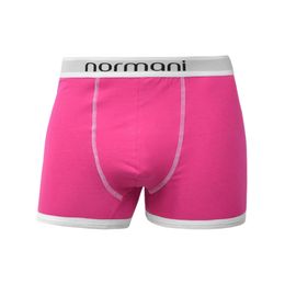 Normani Boxershorts Herren Gr&ouml;&szlig;e XL pink / wei&szlig;