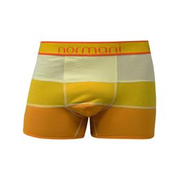 Normani Boxershorts Herren Gr&ouml;&szlig;e S gelb / orange