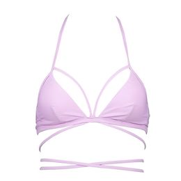 Lascana Bikini-Oberteil in Flieder - 73% | Gr&ouml;&szlig;e 38C/D-Cup | Damen-bademode