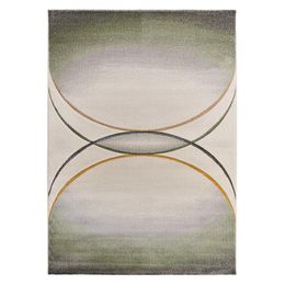 Atticgo Kurzflor-Teppich "Libet" in Beige/ Grau - 60% | Gr&ouml;&szlig;e 140x200 cm |