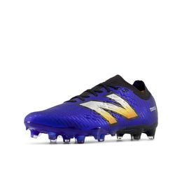 New Balance Fu&szlig;ballschuh 'TEKELA PRO V4+' Herren Gr&ouml;&szlig;e 44.5 gold / aubergine