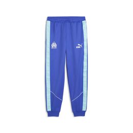 Puma Sporthose 'Olympique de Marseille King Anthem' Herren Gr&ouml;&szlig;e XL t&uuml;rkis / royalblau / wei&szlig;
