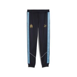 Puma Sporthose 'Olympique de Marseille King Anthem' Herren Gr&ouml;&szlig;e XS azur / goldgelb / schwarz / wei&szlig;