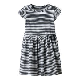 name it Kleid M&auml;dchen Gr&ouml;&szlig;e 104 navy / offwhite