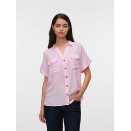 V&eacute;ro Moda Vero Moda Bluse in Rosa - 48% | Gr&ouml;&szlig;e L | Damen-blusen