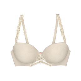 Triumph B&uuml;gel-BH ' Wild Azalea Florale ' Damen Gr&ouml;&szlig;e 90 beige