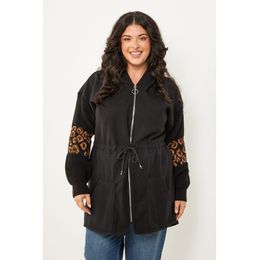 Curvy Lady Parka in Schwarz - 72% | Gr&ouml;&szlig;e 40/42 | Damenjacken