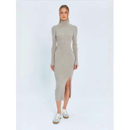 Mixray Strickkleid Damen Gr&ouml;&szlig;e M/L beige