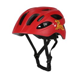Crazy Safety Helm 'Cool Cute' Jungen Gr&ouml;&szlig;e 54/56 mischfarben / rot