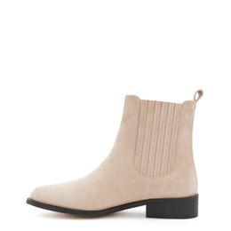 Isabel Bernard Chelsea Boots Damen Gr&ouml;&szlig;e 39 beige Winterschuhe