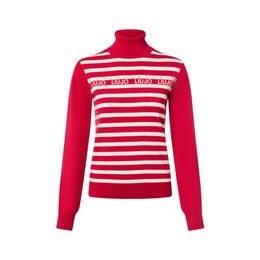 Liu Jo Pullover Damen Gr&ouml;&szlig;e S ecru / rot